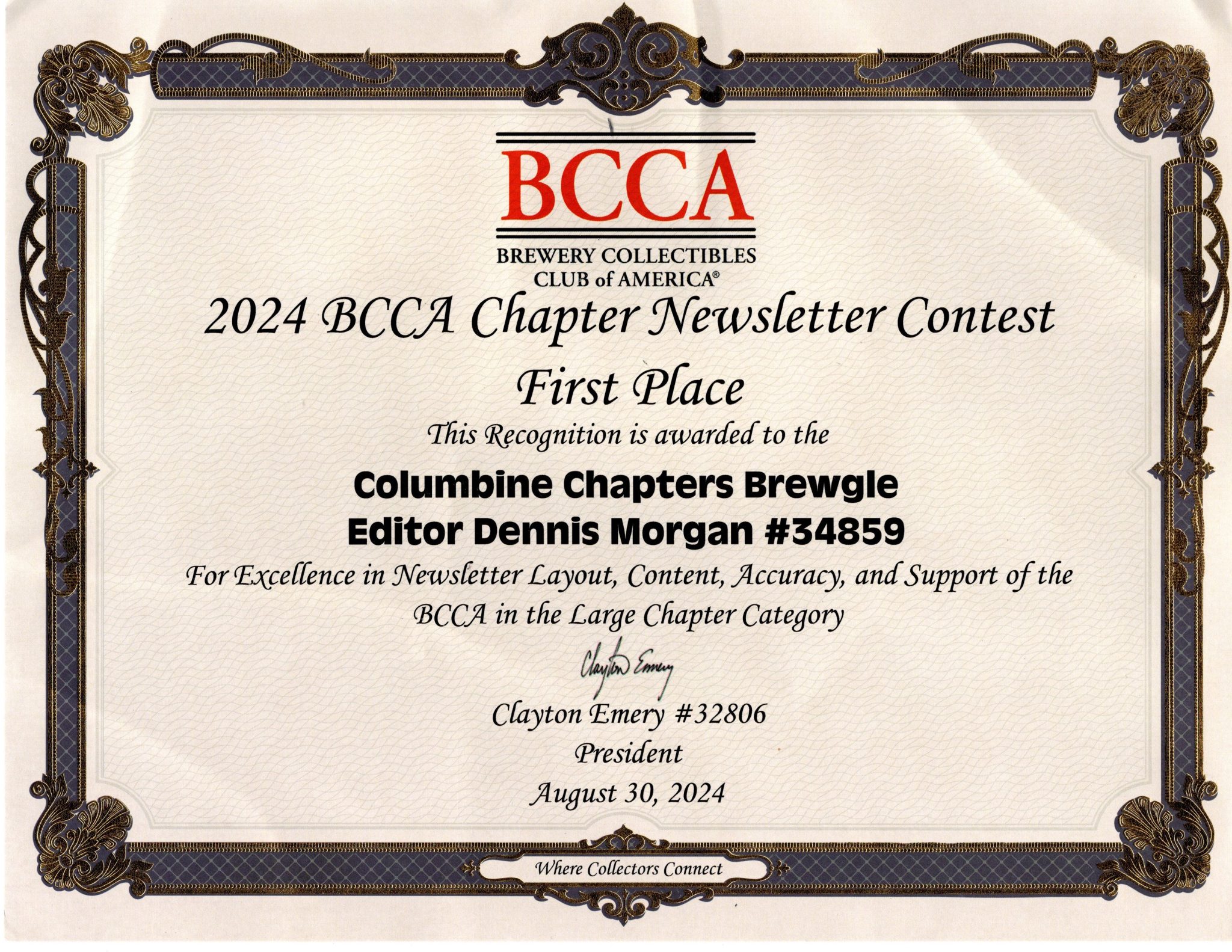 ABA – BCCA – NABA